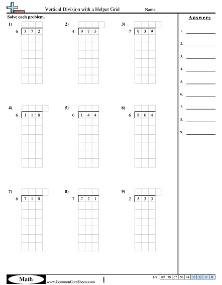 4 nbt 6 Worksheets Free CommonCoreSheets